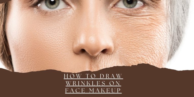 How to draw wrinkles on face makeup | Create your own story ...